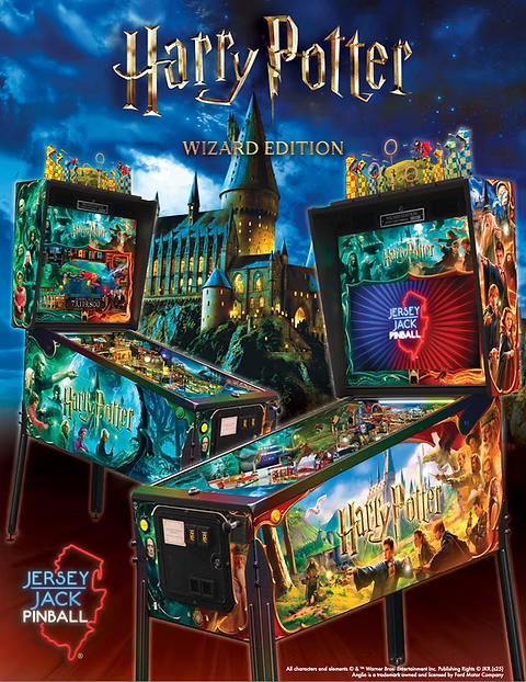 Harry Potter Pinball Modifications – Lermods Pinball Machine Company