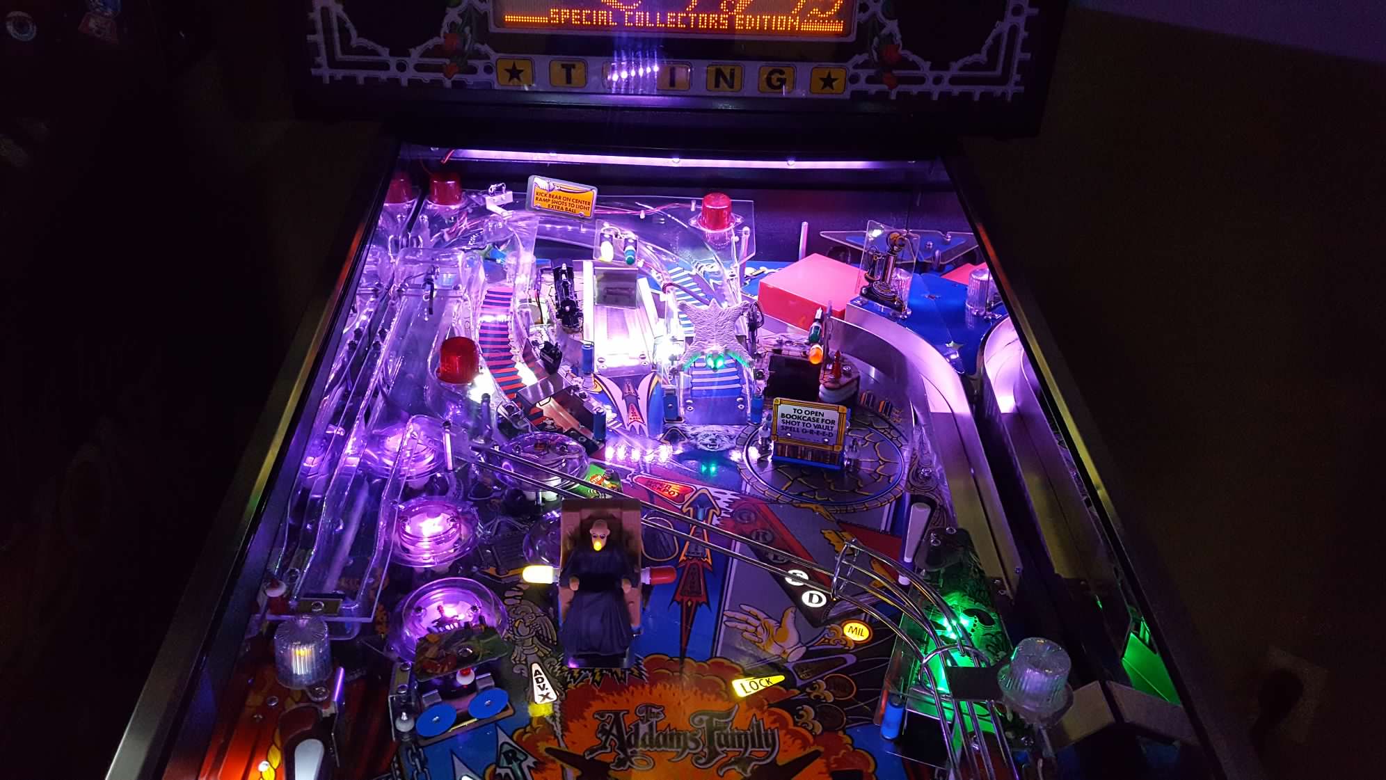 The Addams Family Pinball Machine Modifications – Lermods Pinball ...