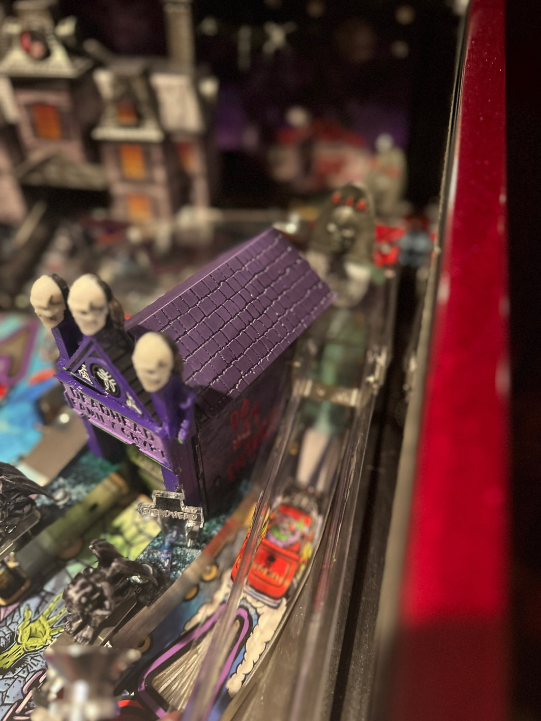 Elvira House of Horrors Pinball Crypt Roof – Lermods Pinball Machine ...