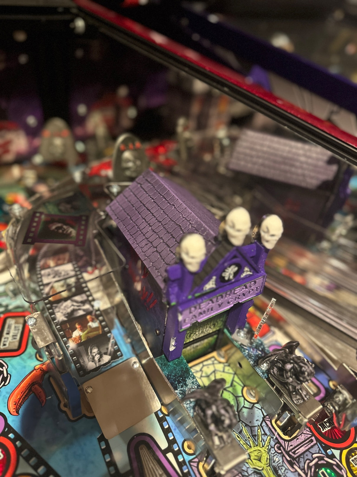 Elvira House of Horrors Pinball Crypt Roof – Lermods Pinball Machine ...