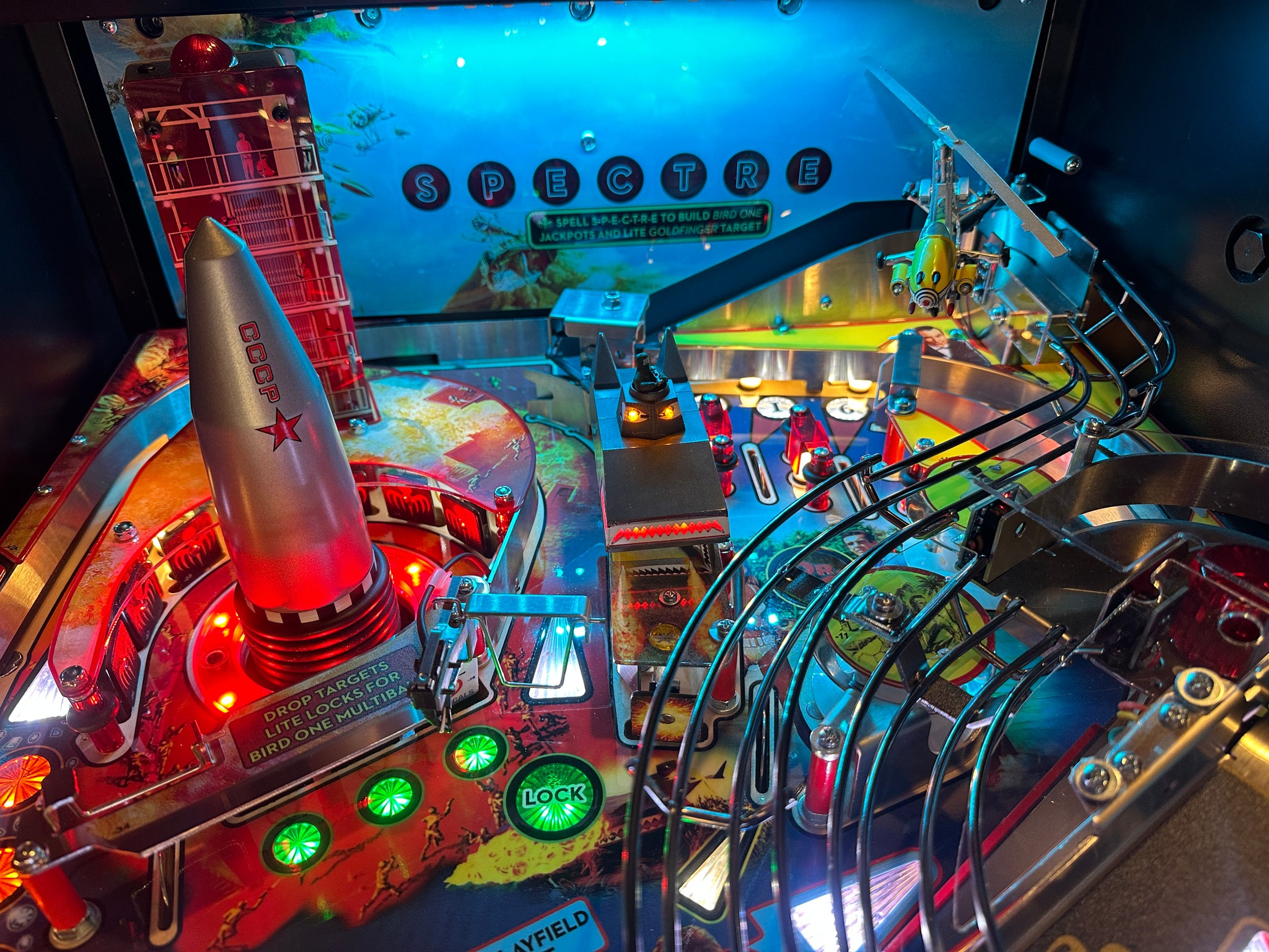 James Bond Pinball Dragon Tank Mod – Lermods Pinball Machine Company