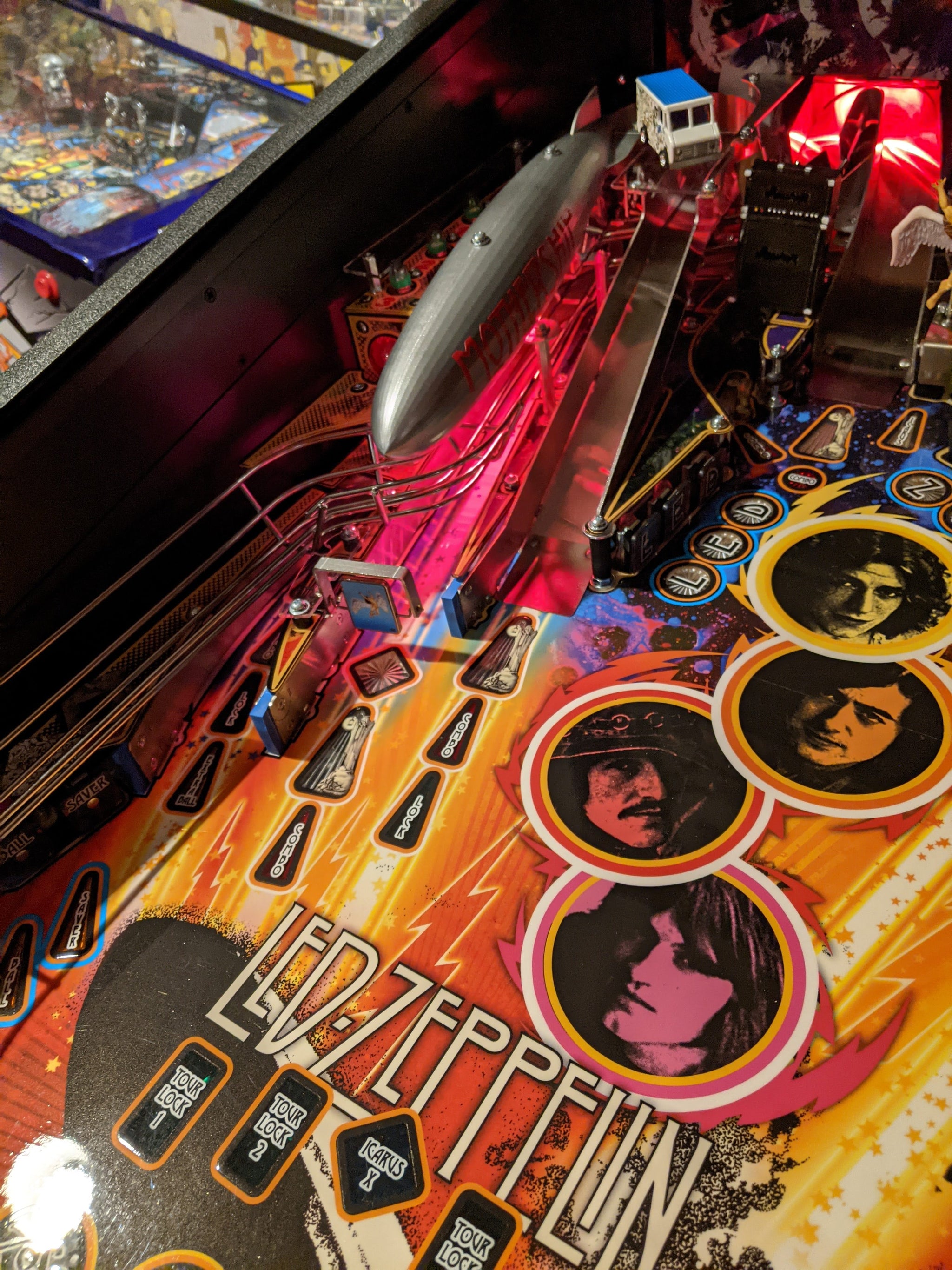 Led Zeppelin Pinball RGB Illumination (choose) – Lermods Pinball ...