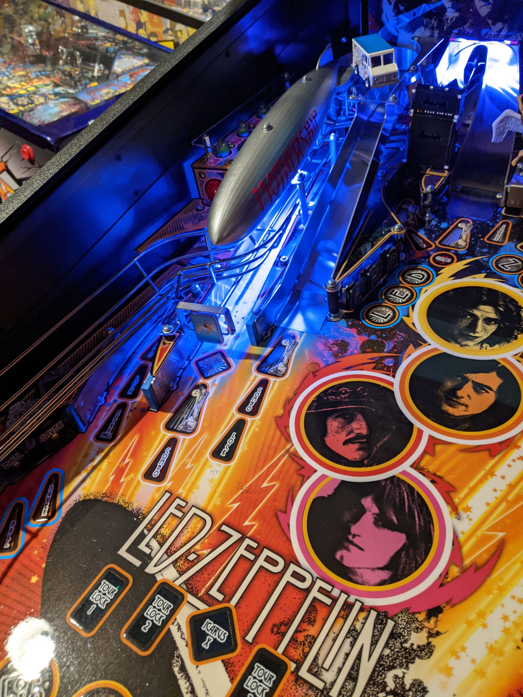 Led Zeppelin Pinball RGB Illumination (choose) – Lermods Pinball ...