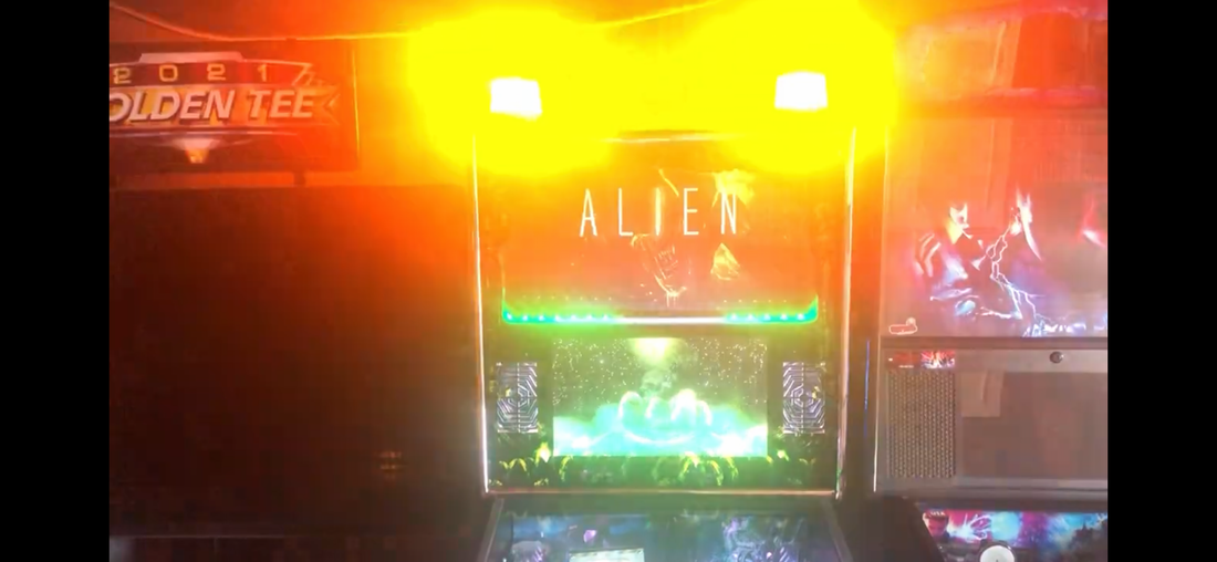Alien Pinball SV Interactive Alien Beacons – Lermods Pinball Machine ...