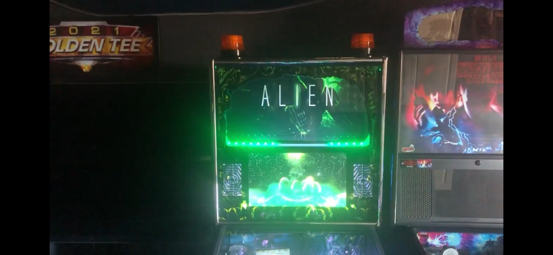 Alien Pinball SV Interactive Alien Beacons – Lermods Pinball Machine ...