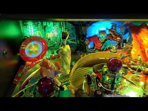 Monster Bash REMAKE (SE) Pinball Interactive Multi-Color Plasma Disk ...