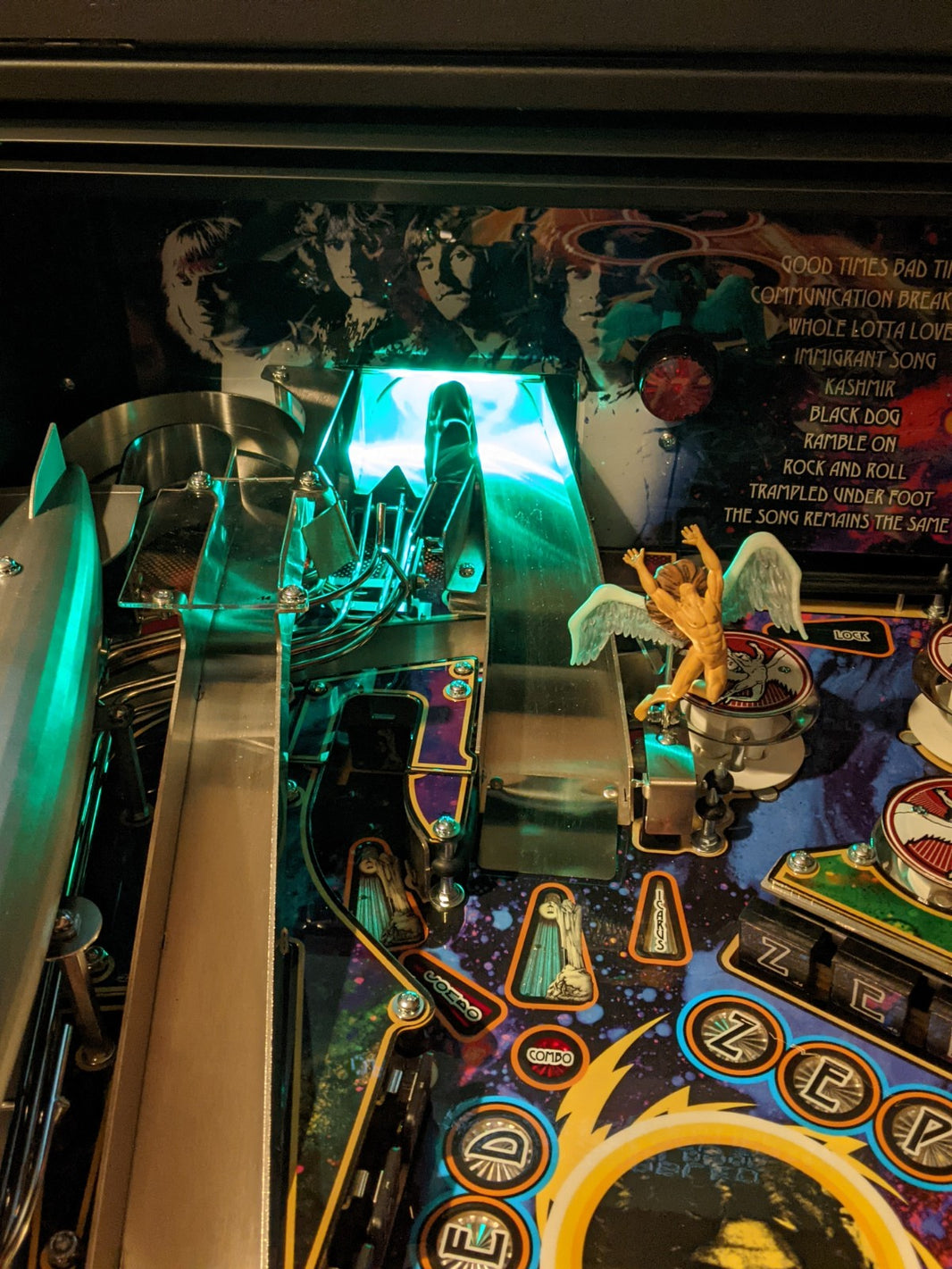 Led Zeppelin Pinball Machine Modifications – Lermods Pinball Machine ...