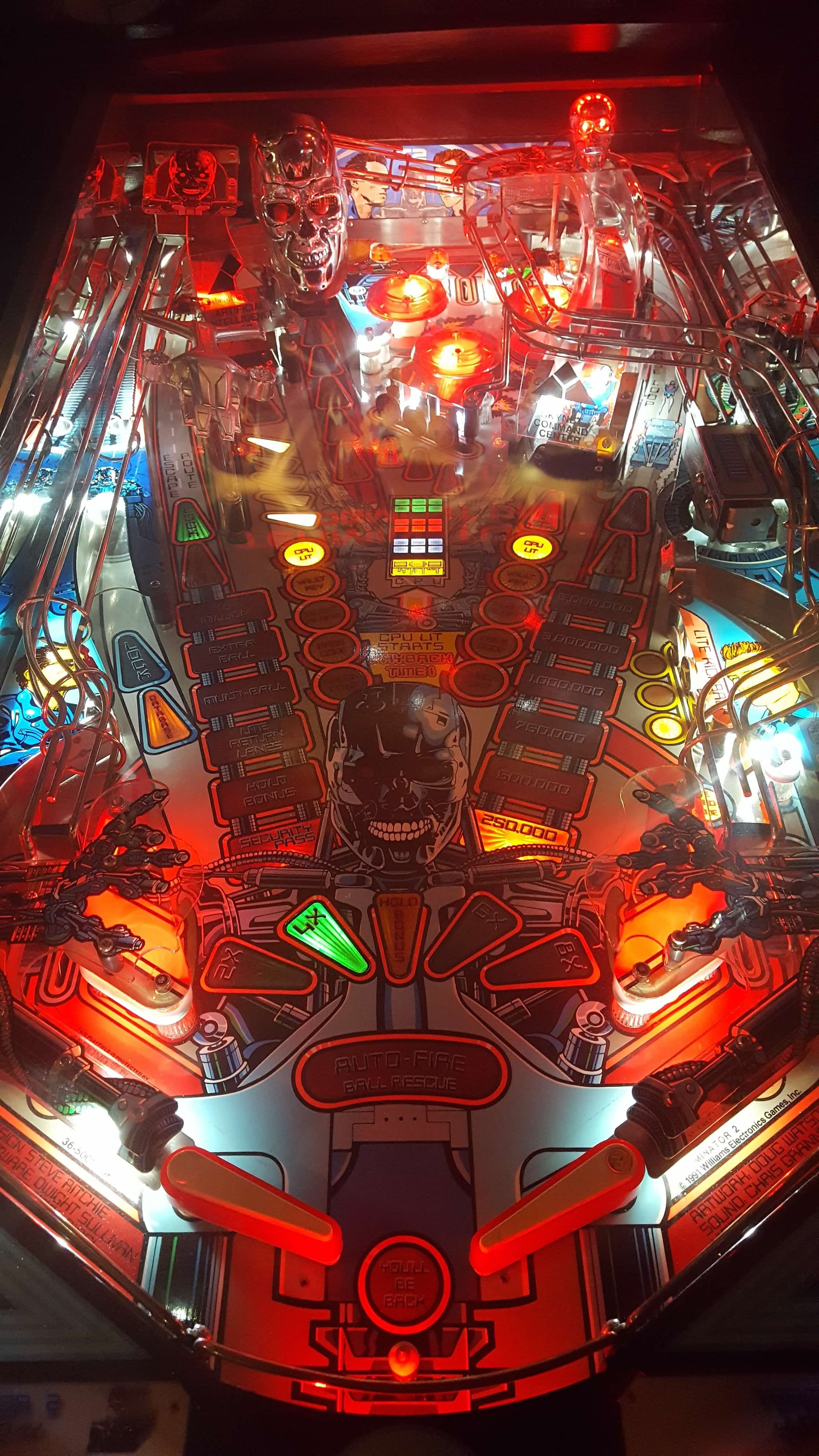 Terminator 2 Pinball LED Strip 15" Backboard Light Kit – Lermods ...